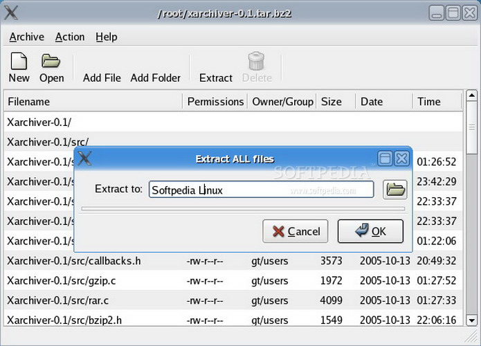 Xarchiver For Linux_官方电脑版_51下载