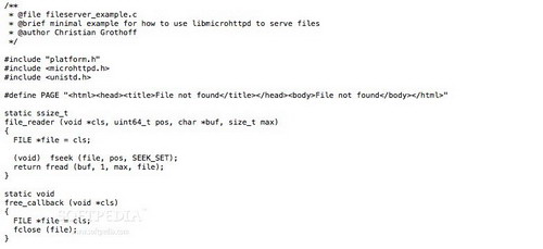 libmicrohttpd For Linux_官方电脑版_51下载