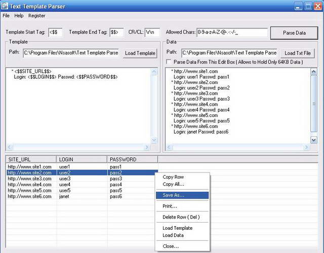 Text Template Parser_官方电脑版_华军软件宝库